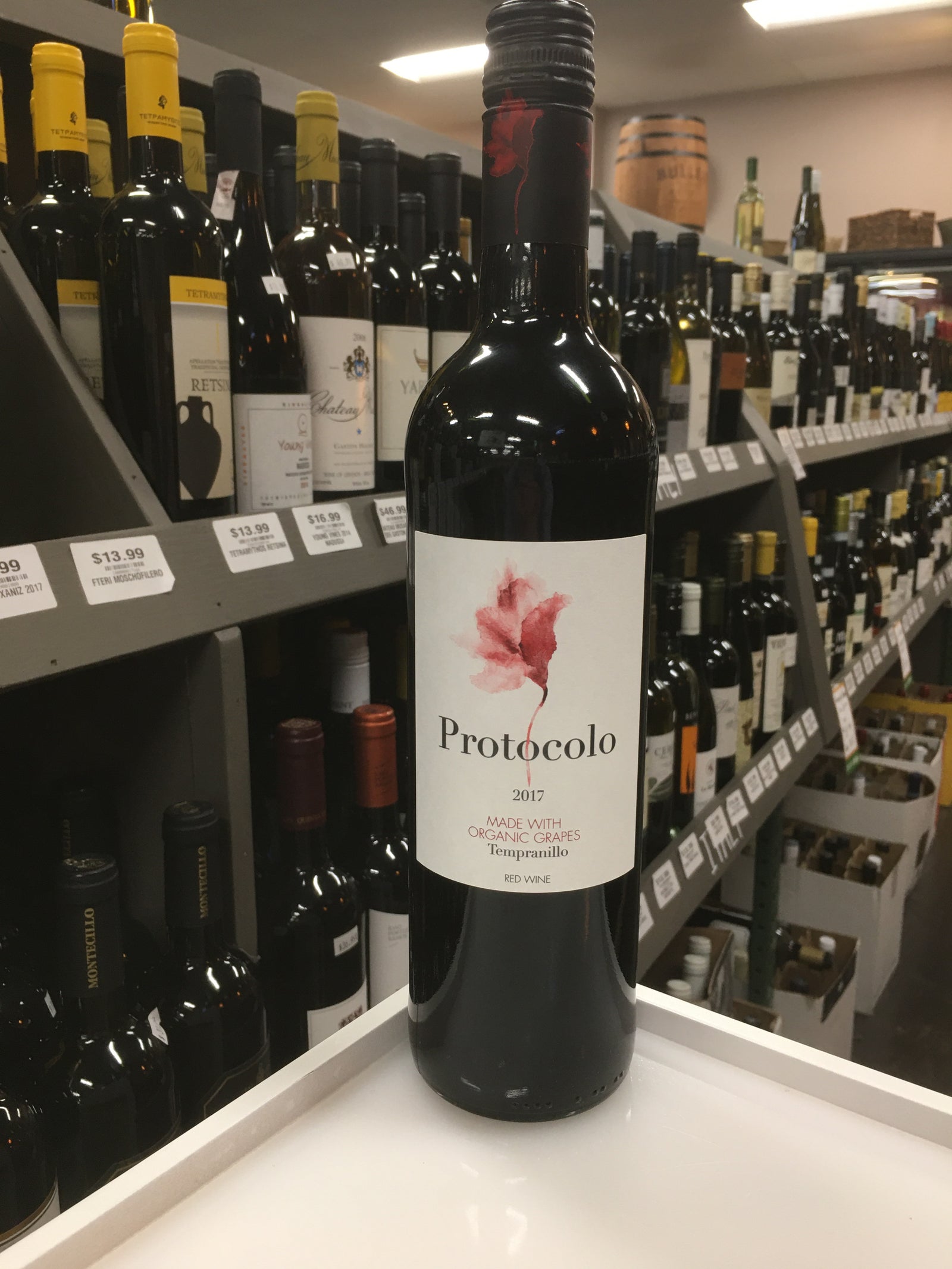 PROTOCOLO TINTO ORGANIC 2017 – Wilibees Wines & Spirits